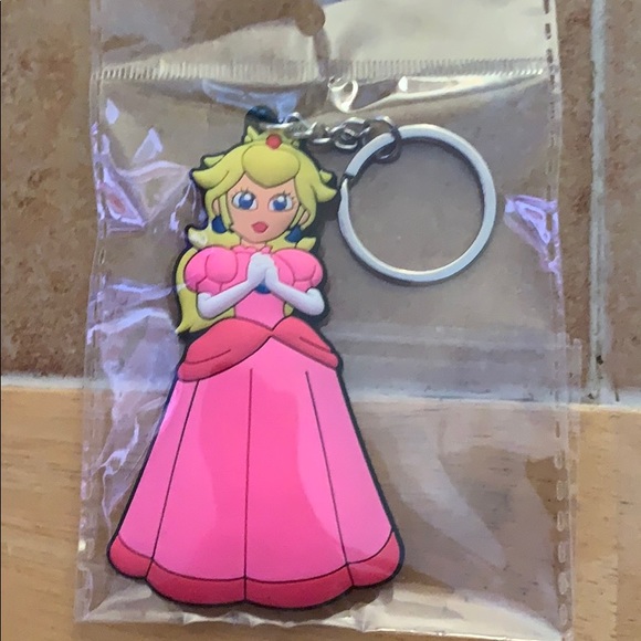 Accessories | Princess Peach Keychain Bag Charm | Poshmark